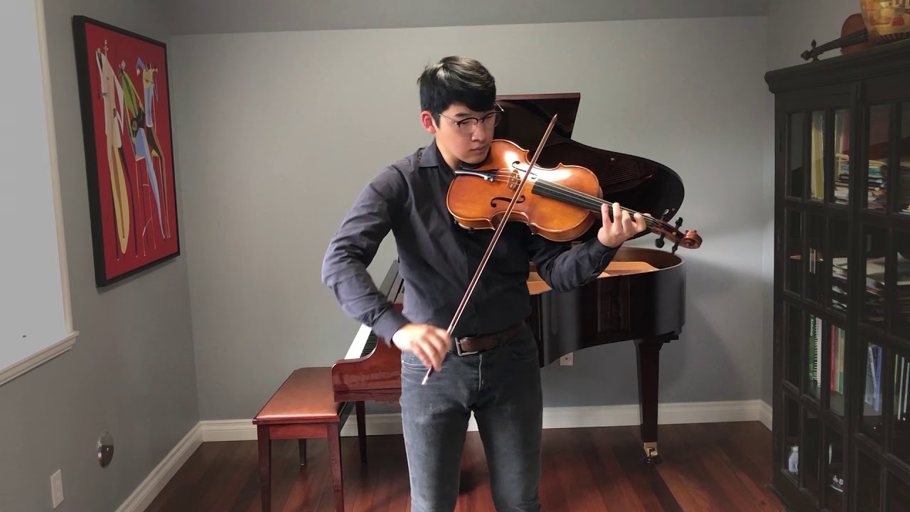 Richard Ahn viola , Carl Stamitz viola concerto in D major, 2nd mvt ...