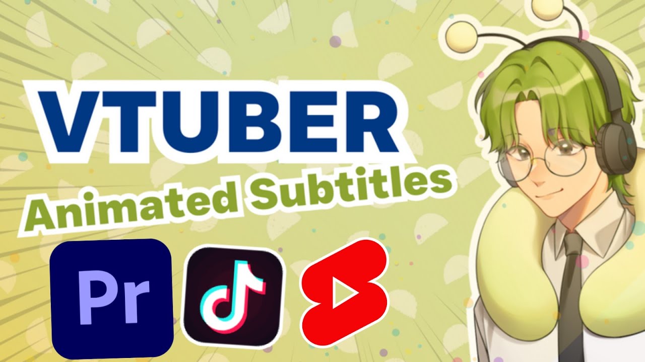 How to make Vtuber Subtitles for Youtube, Tiktok and Shorts for Content ...