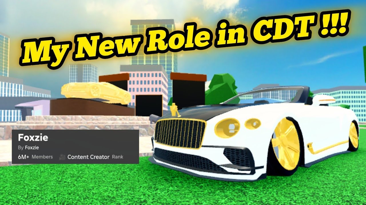 Roblox Car Dealership Tycoon | My New Role in CDT !!! - YouTube