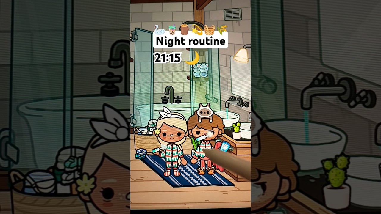 Night routine #shorts - YouTube