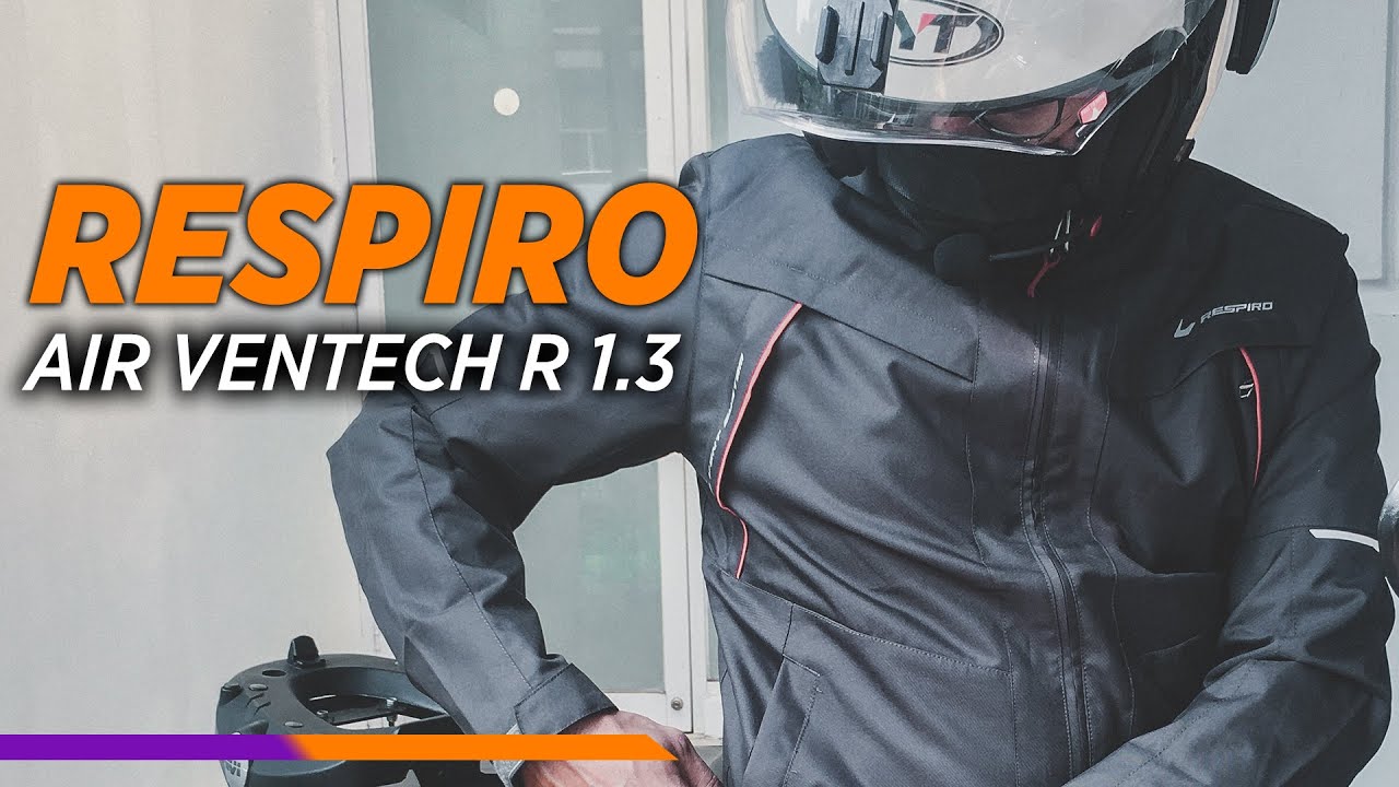 Jacket Harian & Mini Touring | Respiro Air Ventech R1.3 - YouTube