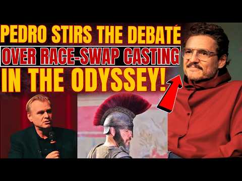 Pedro Pascal Sparks HUGE Backlash After Defending Black Helen of Troy In The Odyssey! INSANE RANT!