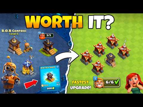 NEW B.O.T.O's SHACK BUILDER WORTH IT 800 GEMS IN CLASH OF CLANS?🤔🔥