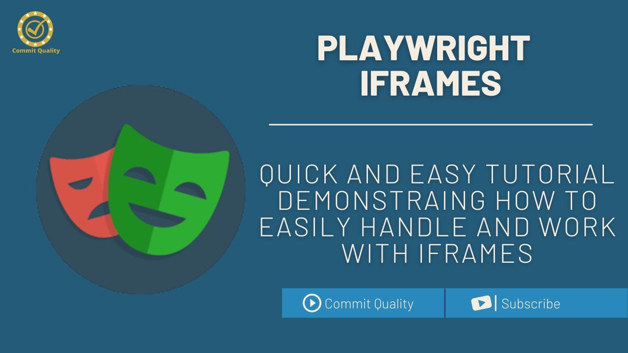 Working With Iframes In Playwright Youtube 5530