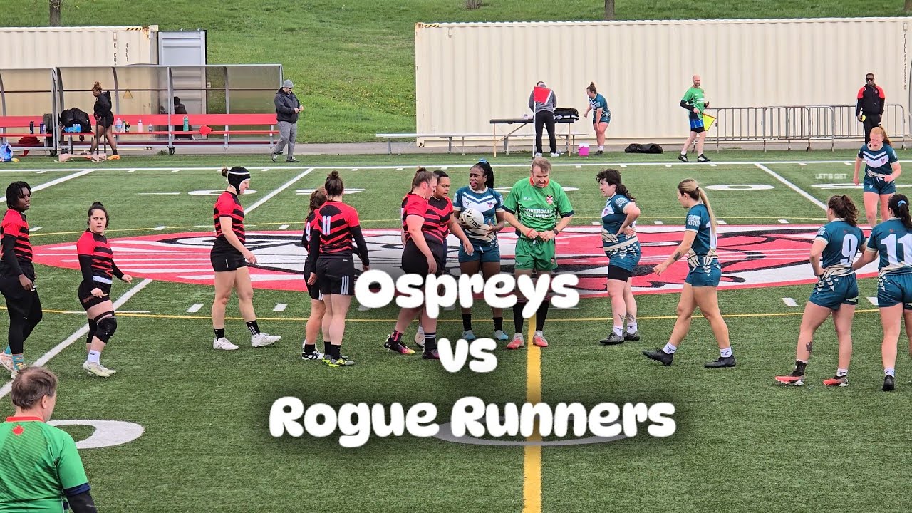 Ontario Ospreys vs Midwest Rogue Runners Rugby League - YouTube
