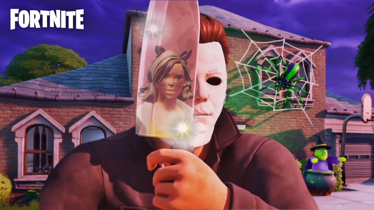 Michael Myers is FINALLY IN FORTNITE!!! #fortnite - YouTube