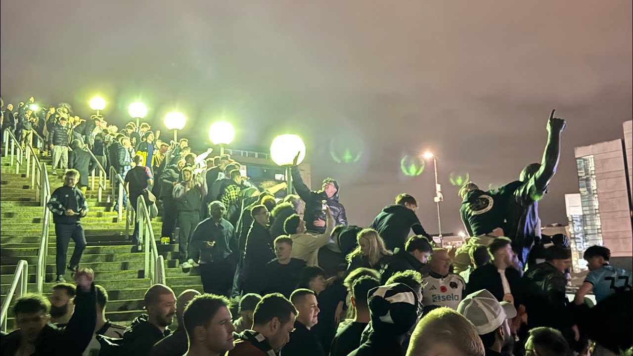 Newcastle Win First Trophy in 56 Years - YouTube