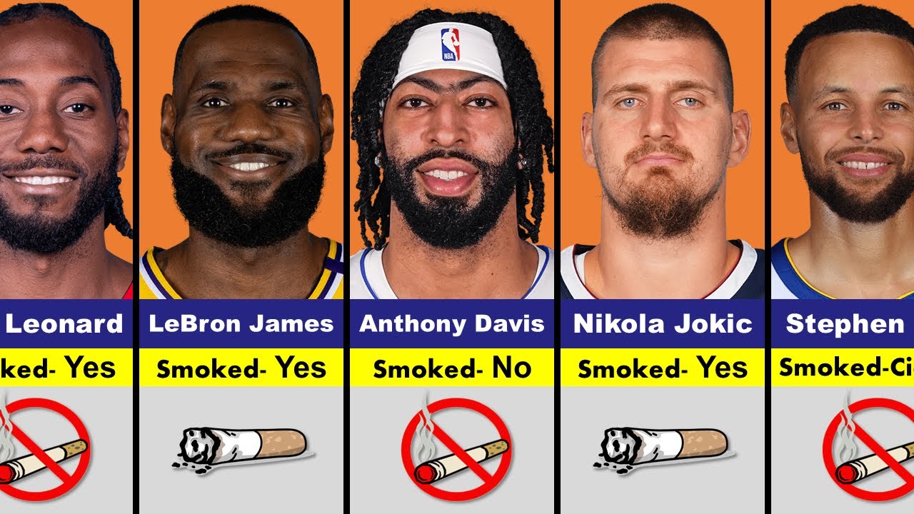 NBA Legends Who Smoke In Real Life (Cigarettes & Weed) - YouTube