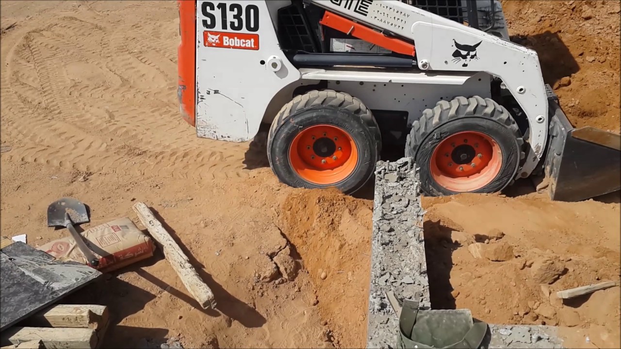 Bobcat work at Saudi Arabia - YouTube