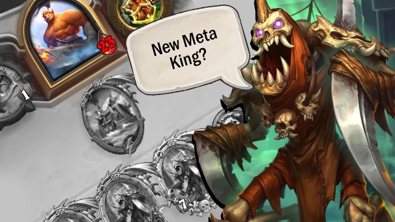 This Deck is the META KING!!! (3 Rattlegores?!?!) - Hearthstone - YouTube