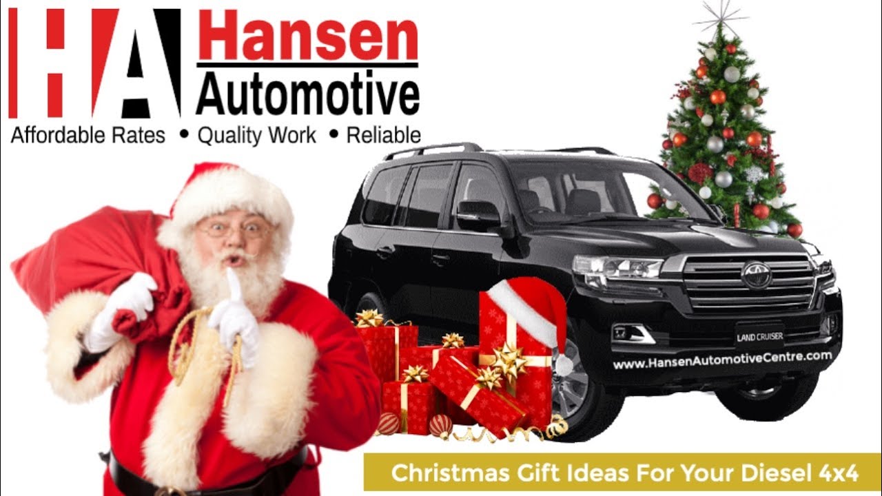 Great Ideas For Christmas Gifts This Year At Hansen Automotive - YouTube