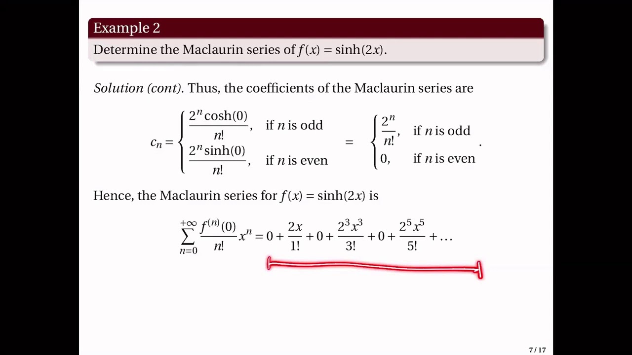 [Math 22] Disc 13 Taylor and Maclaurin Series (Part 1 of 2) - YouTube