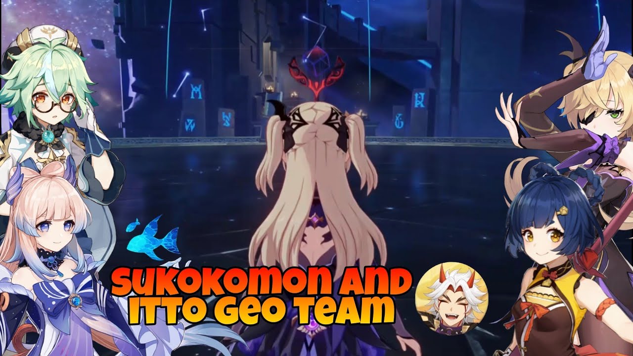 Sukokomon & Itto team destroying Spiral Abyss Floor 12 vers. 2.5 ...