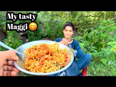 Vlog Mera tasty Maggi Kaisa laga comment mein Zaroor batana/ Maggi kaise hai/ 👍🏻😋￼