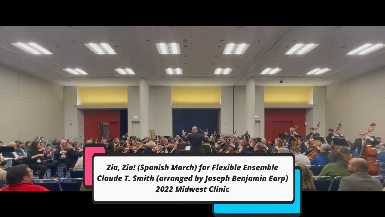 Zia, Zia! by Claude T. Smith (arr. by Joseph Benjamin Earp) 2022 ...