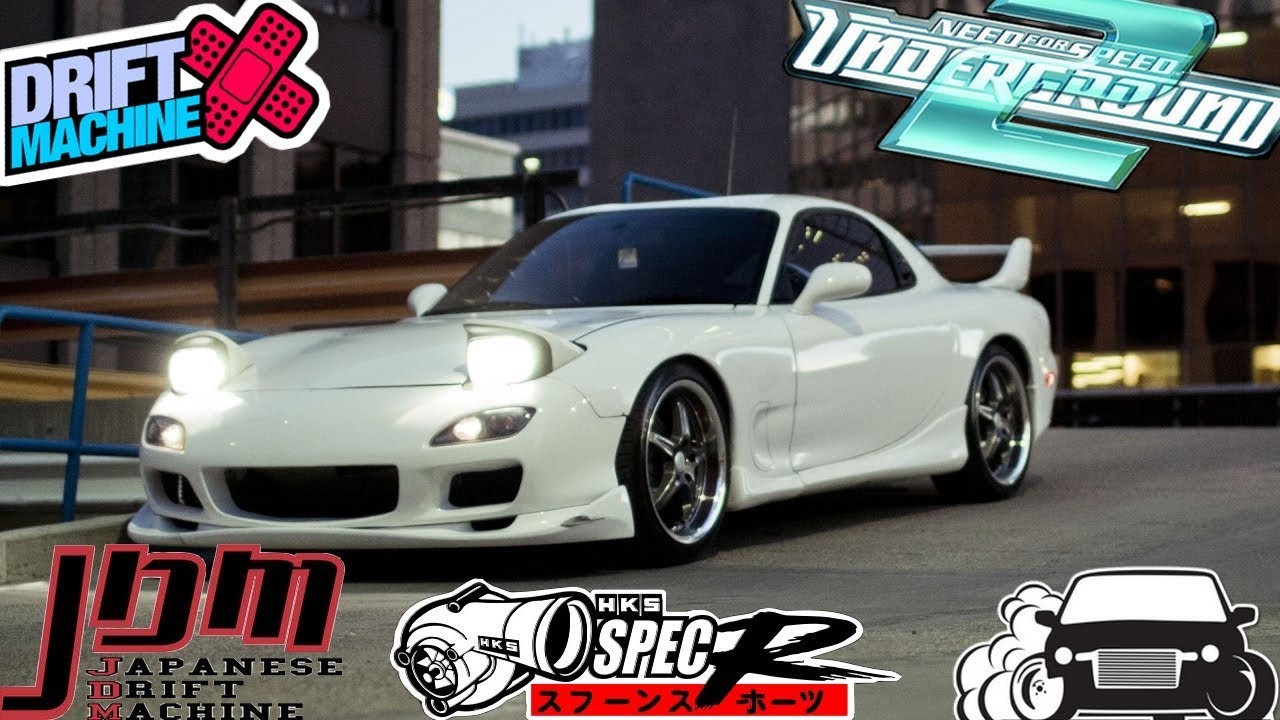 [Need For Speed Underground 2] Mazda RX-7 Tuning Setting & Drifting ...