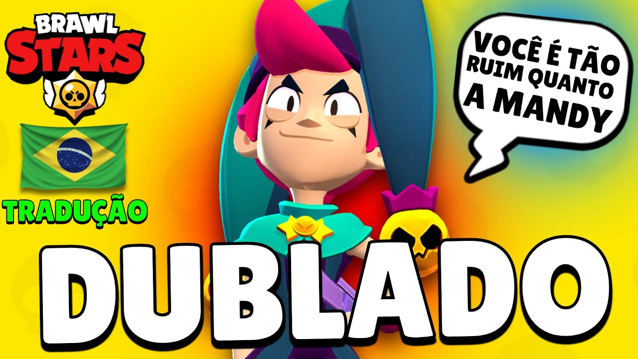 DUBLADO! TRADUÇÃO DE TODAS AS FALAS DO CHESTER no BRAWL STARS! PT-BR ...