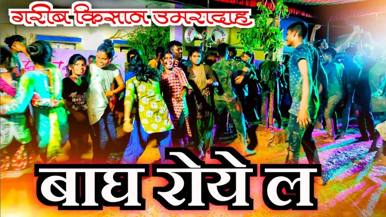 CHHATTISGARHI SONG - बाघ रोये ल - LOK GEET || Garib Baja Party Umradah ...