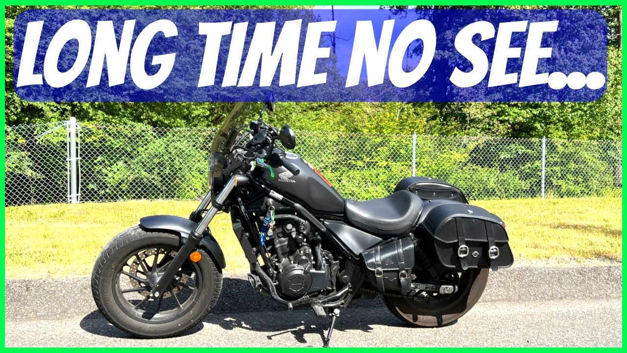 Riding Motorcycles With an Old Friend // Honda Rebel Motovlog - YouTube