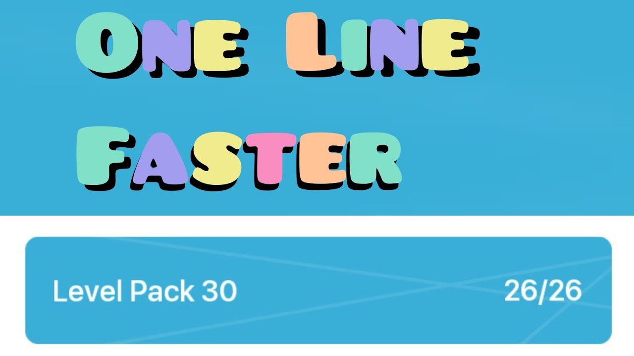 one line level pack 30 - YouTube