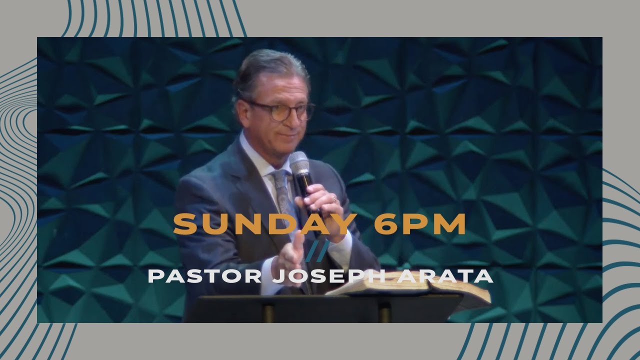 9.11.2022 | SUN 6 PM | Pastor Joseph Arata - YouTube