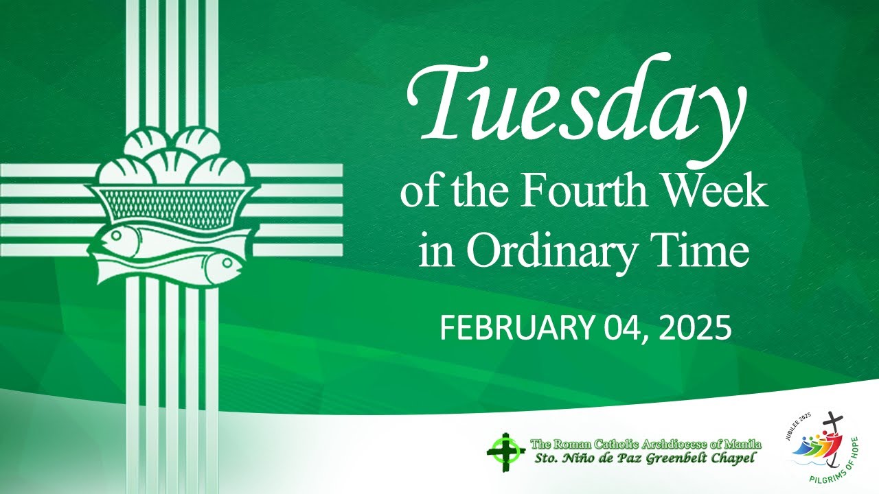 Tuesday of the Fourth Week in Ordinary Time - YouTube