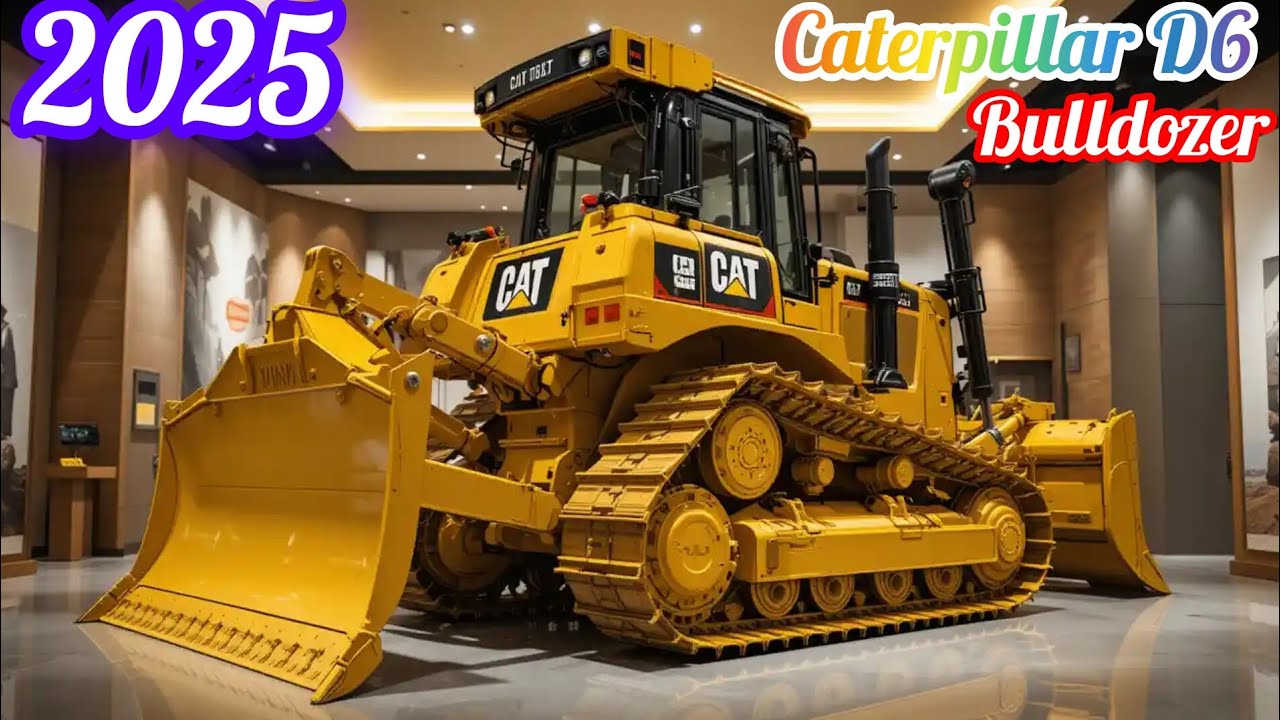 2025 Caterpillar D6 Review – The Ultimate Bulldozer Evolution! - YouTube