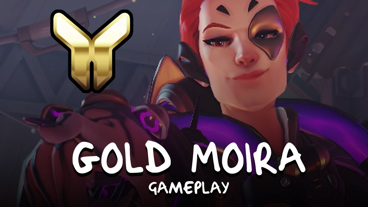Aggressive Support Moira | Overwatch | Gold Ranked Play - YouTube