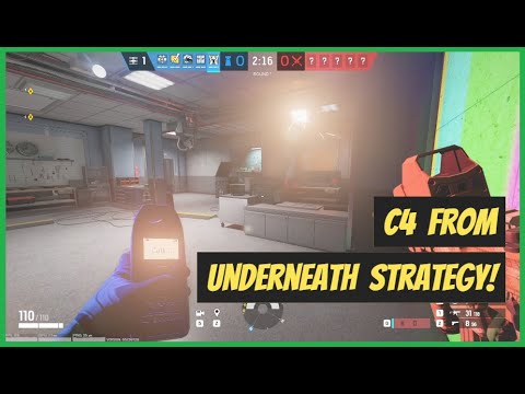 [R6S] Lair 2F - Pre-placed C4 Spot - YouTube