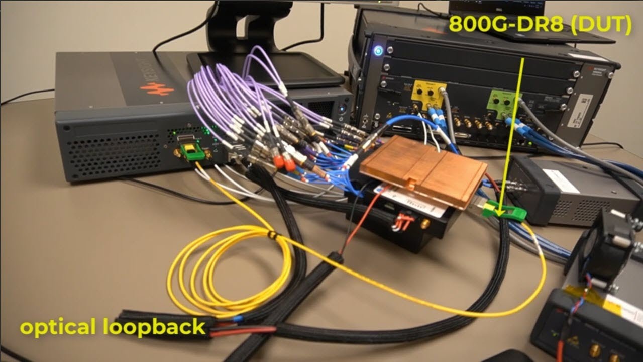 100G Serial FEC Aware Conformance Testing Demonstration - YouTube