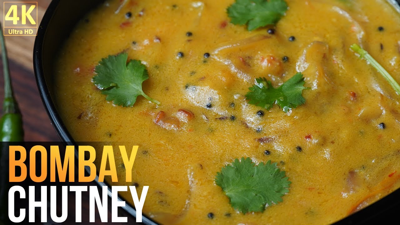 Bombay Chutney | Besan Curry | Besan Chutney |Chutney Recipe - YouTube