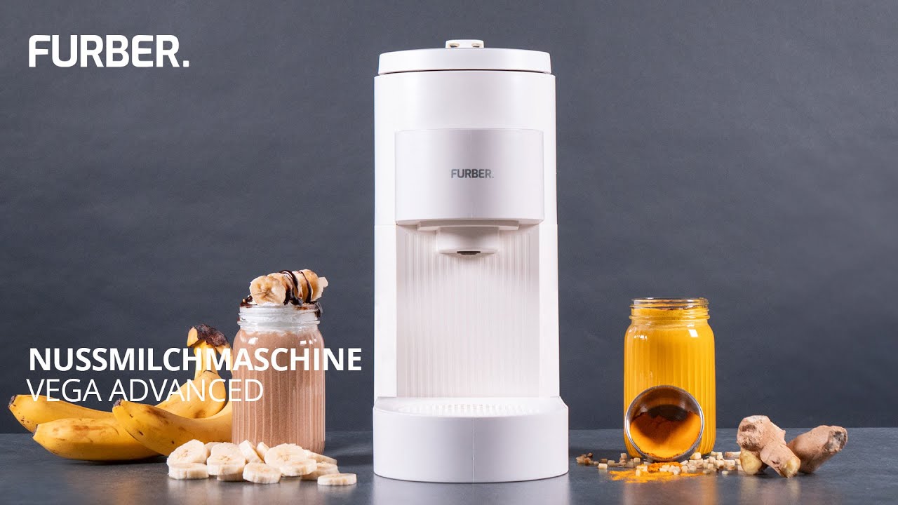FURBER Nussmilchmaschine Vega Advanced - YouTube