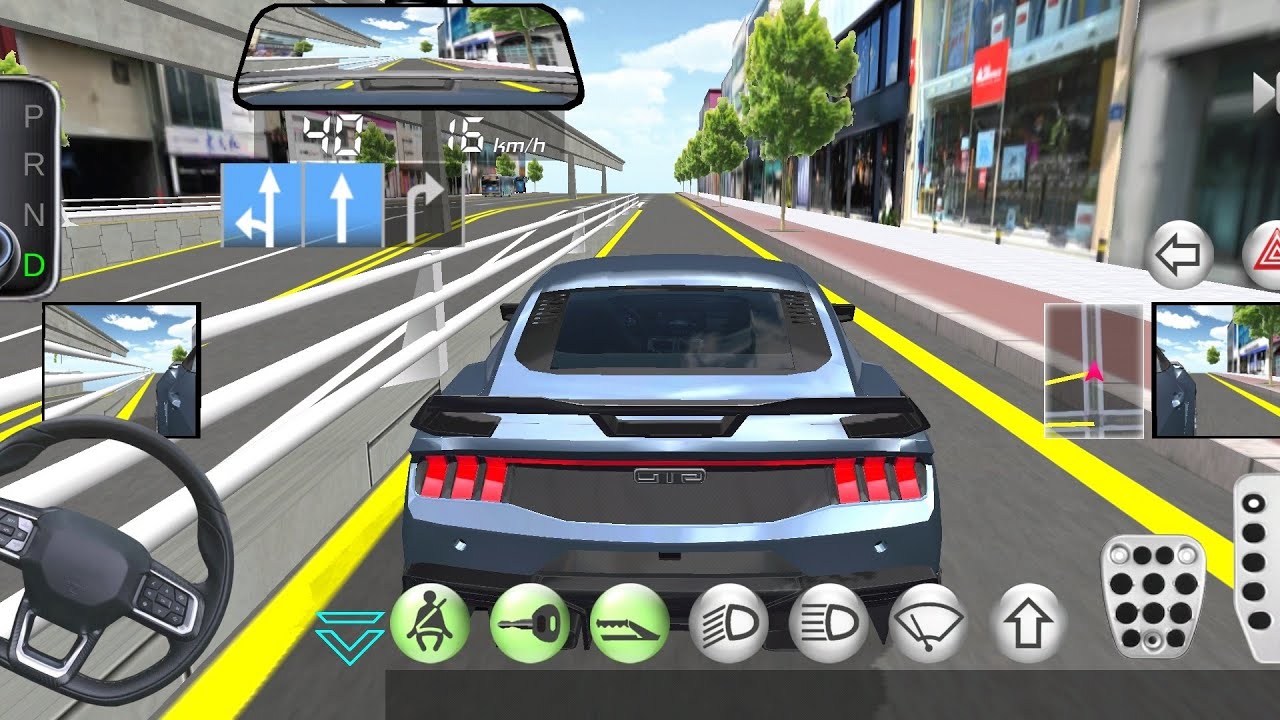 3D Real Car Driving Simulator - Driving Road - Android GamePlay Day 4 ...