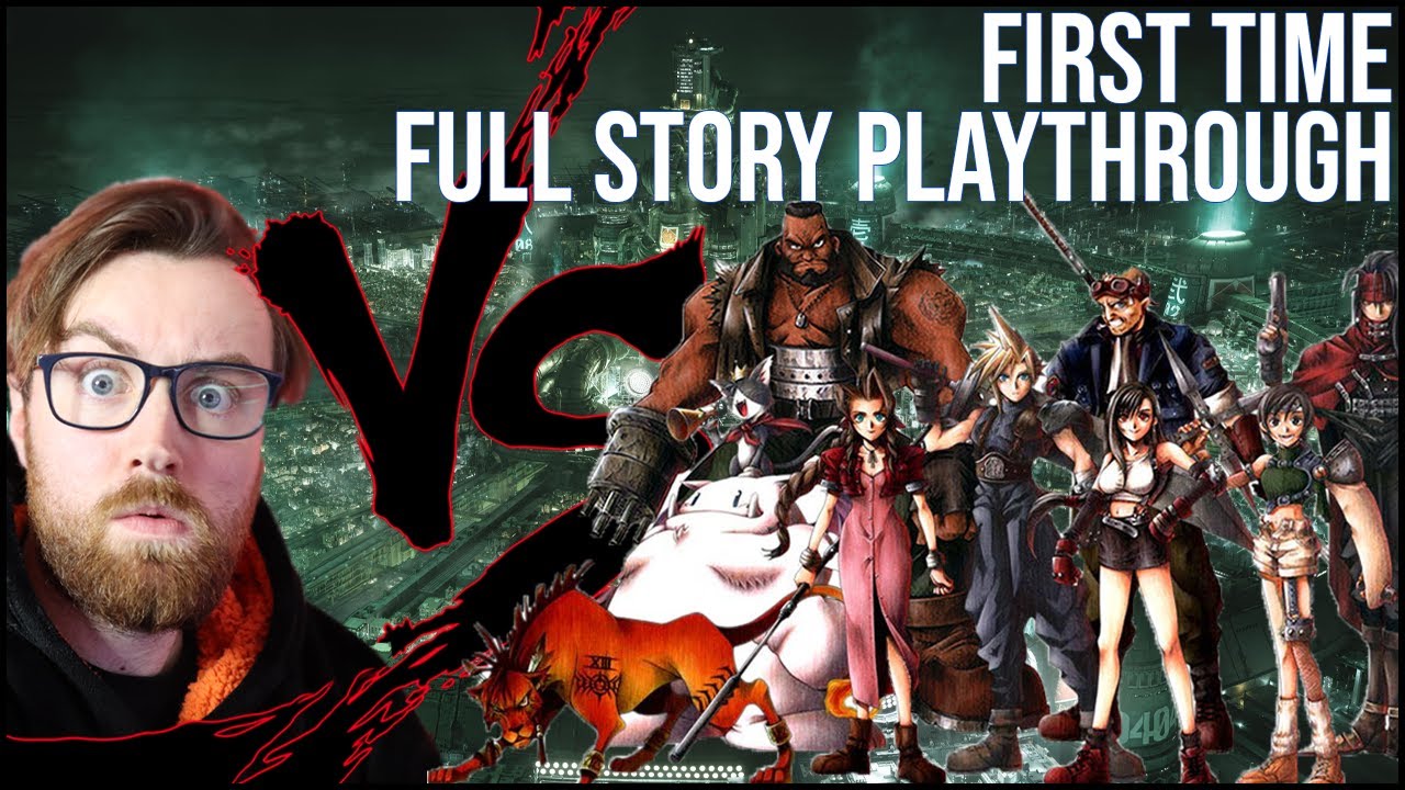 FIRST TIME - Full Playthrough: Final Fantasy 7 - FFVII:I - YouTube