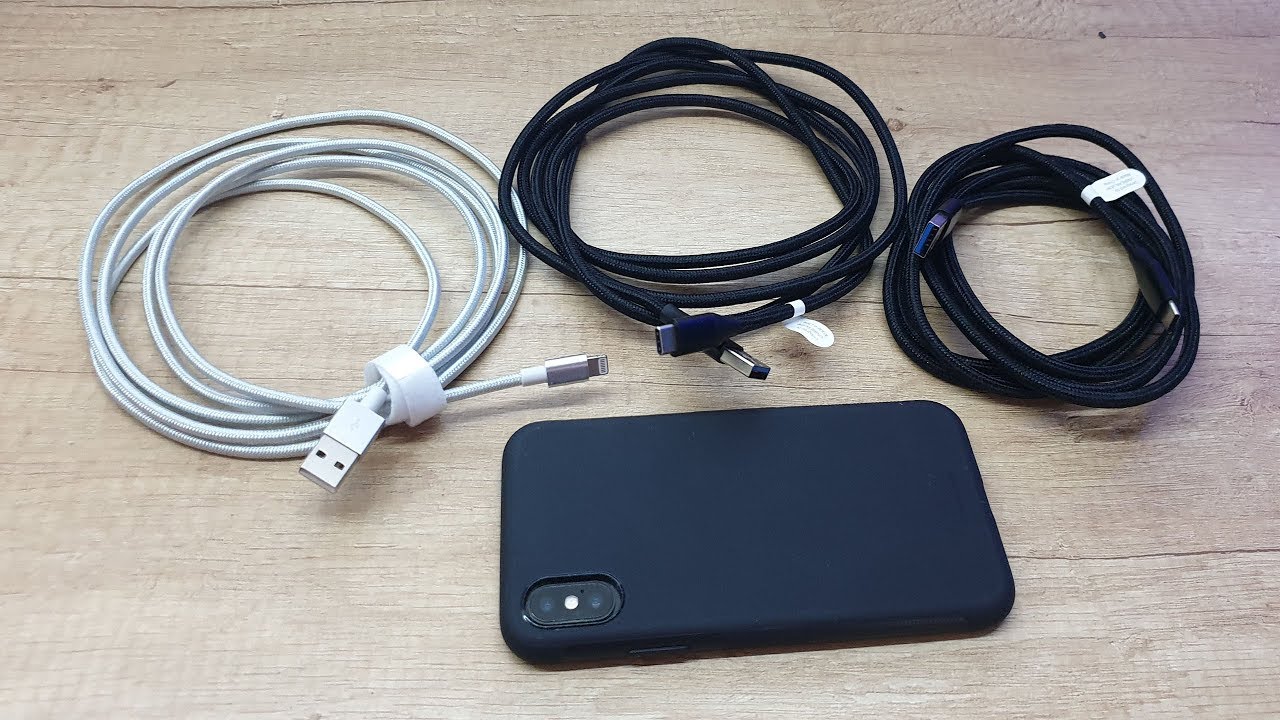 UNBREAKcable Case Type C & Iphone Charging Lightning Cable - YouTube