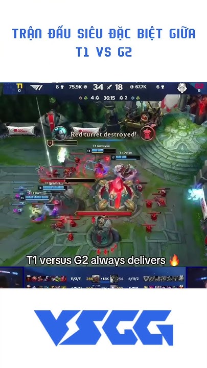 Trận đấu T1 vs G2. Đội hình T1 có sự tham gia đặc biệt của Rekkles #t1 #vsgg #esports - YouTube
