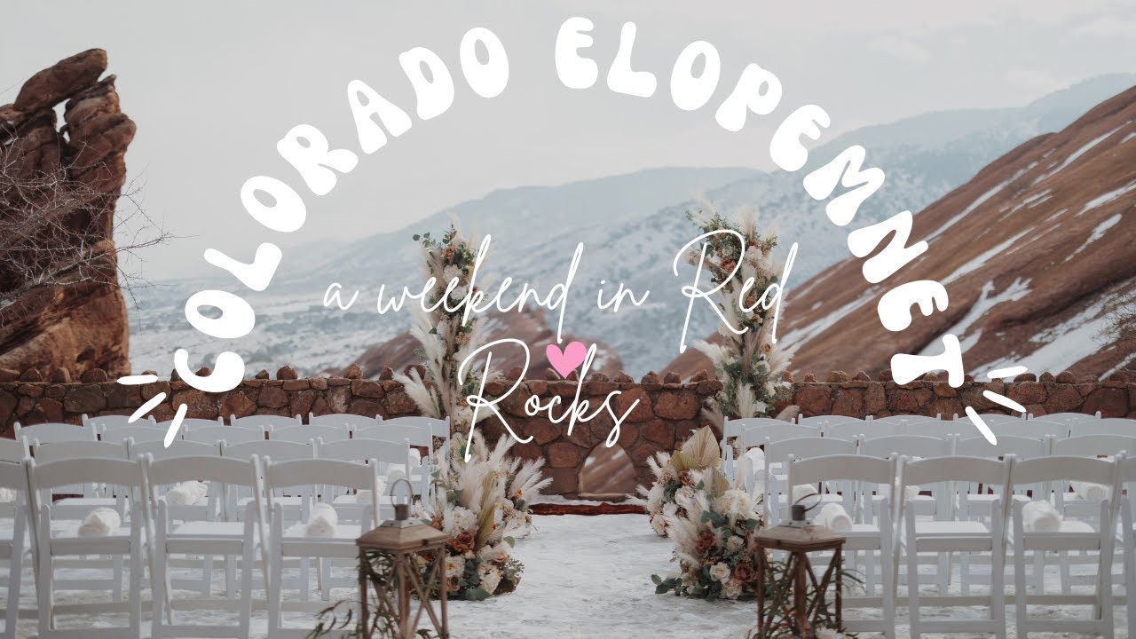 Hayley + preston CO Elopement Vlog - YouTube