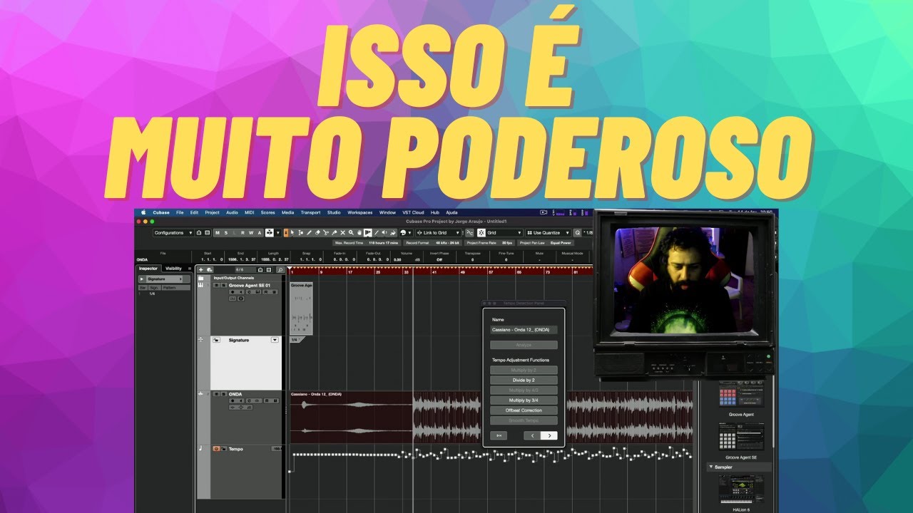 Mapeamento de Tempo com Cubase - YouTube