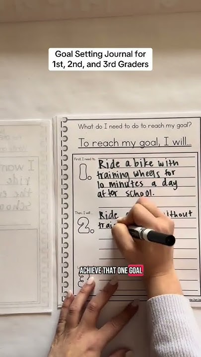How to Teach Goal Setting to 1st, 2nd, and 3rd Graders - YouTube