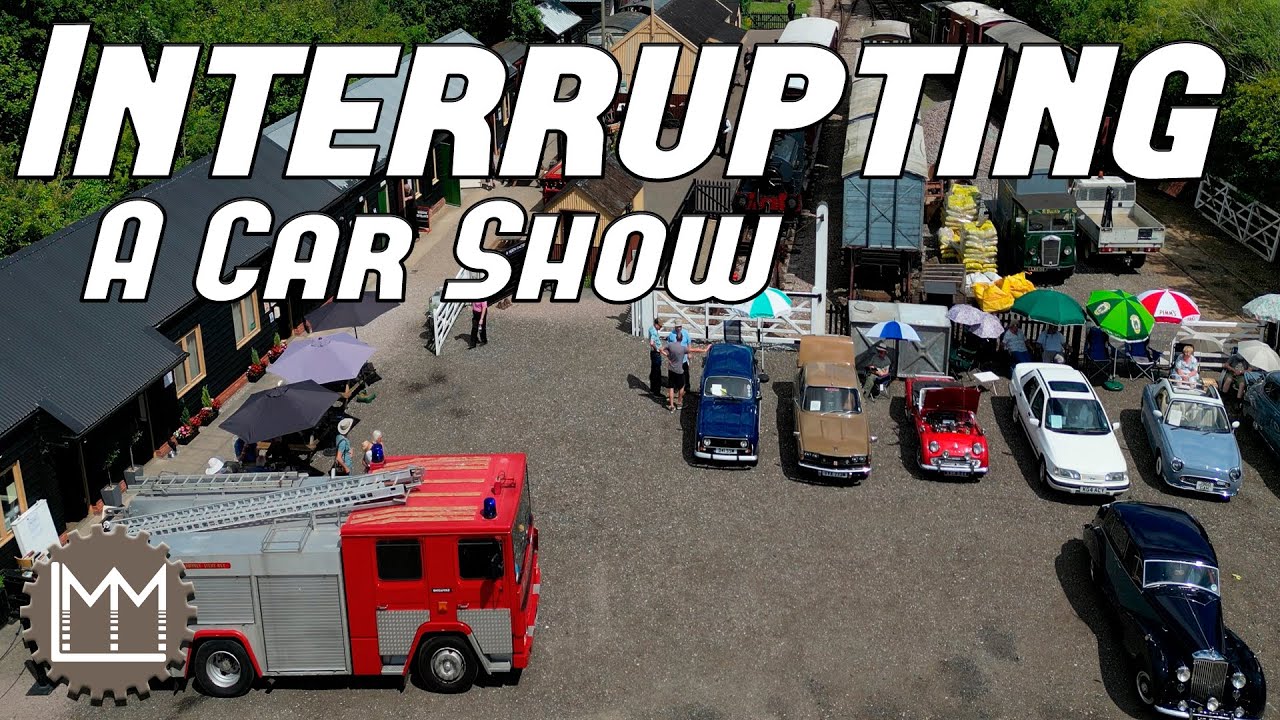 Crashing a Car Show with the 8.8 Litre V8 Powered Fire Engine! Roaming ...