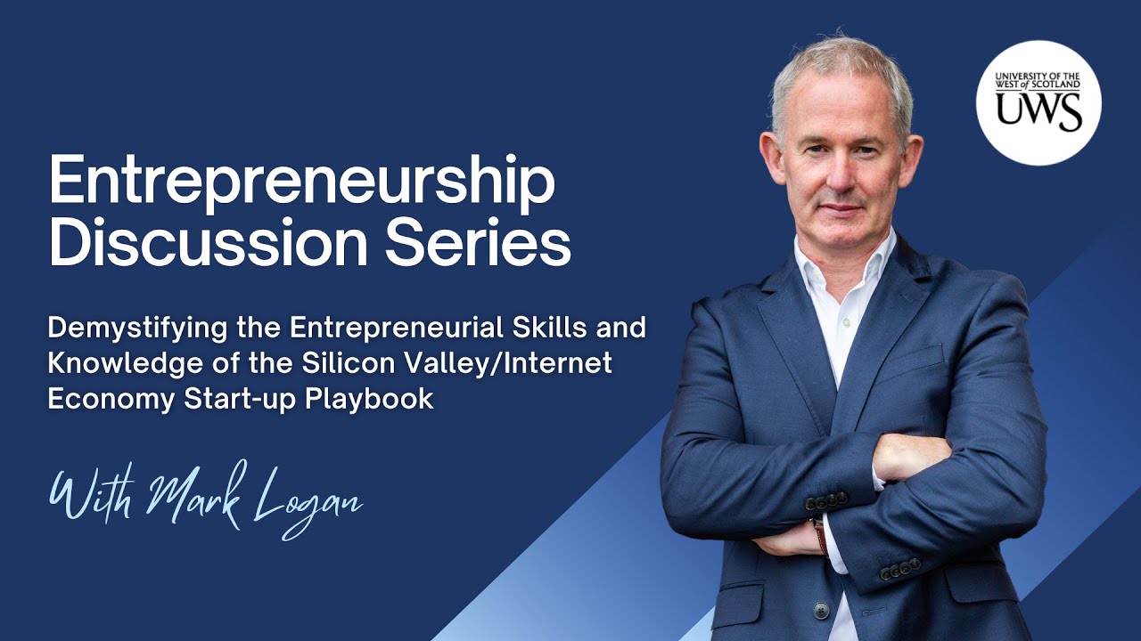 Entrepreneurship Discussion Series 2022 - Mark Logan (Part 1 ...