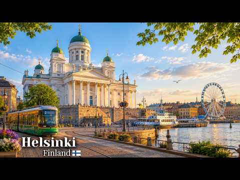 Explore The Happiest Place on Earth — Helsinki Finland Walking Tour 4K HDR