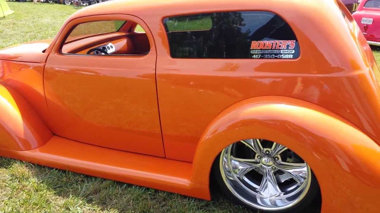 Bad Ass HOT ROD staggard wheels, and a brand new HEMI engine - YouTube