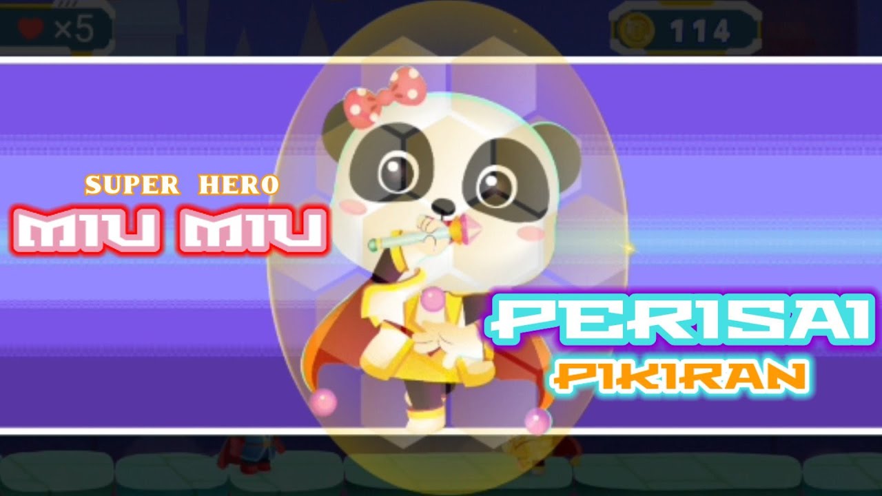 Video permainan babybus | pahlawan superhero babybus miu miu - YouTube