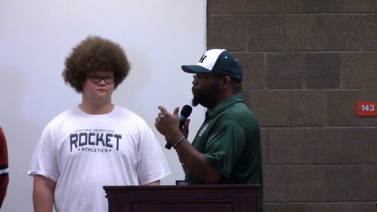 New Haven Rockets Football Media Day 2019 - YouTube