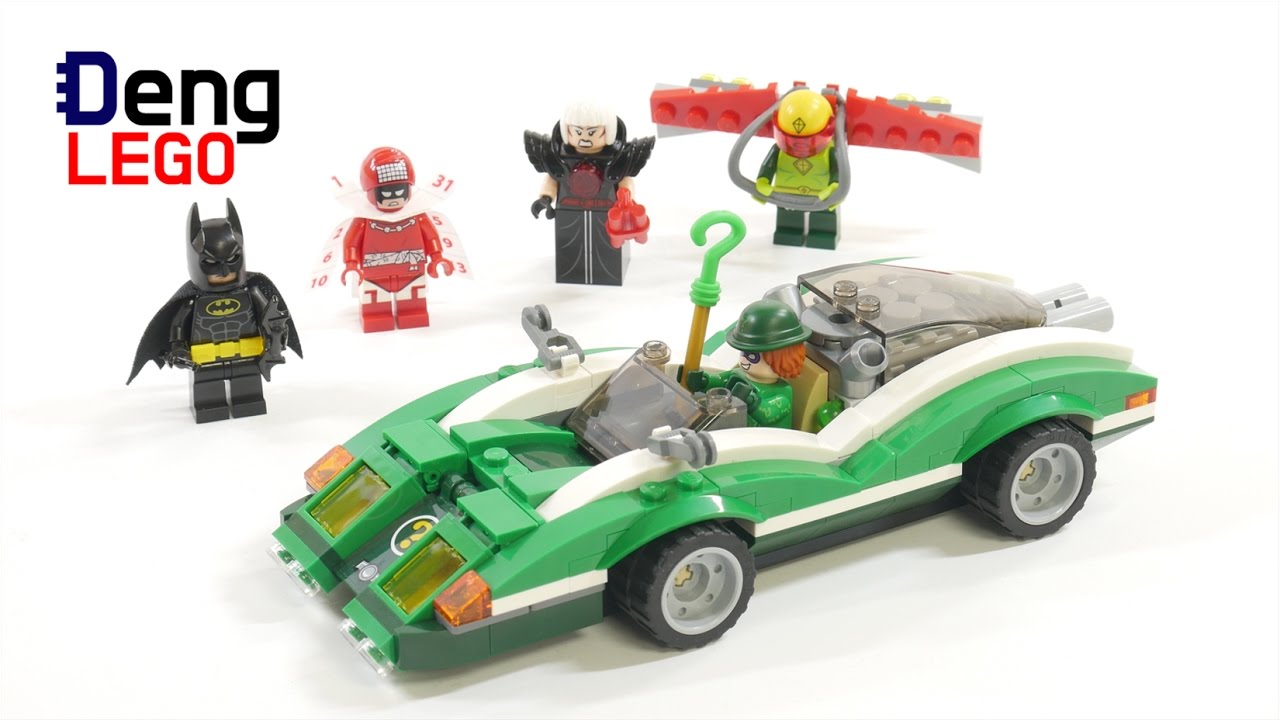 LEGO Batman Movie 70903 The Riddler Riddle Racer - LEGO Speed Build ...