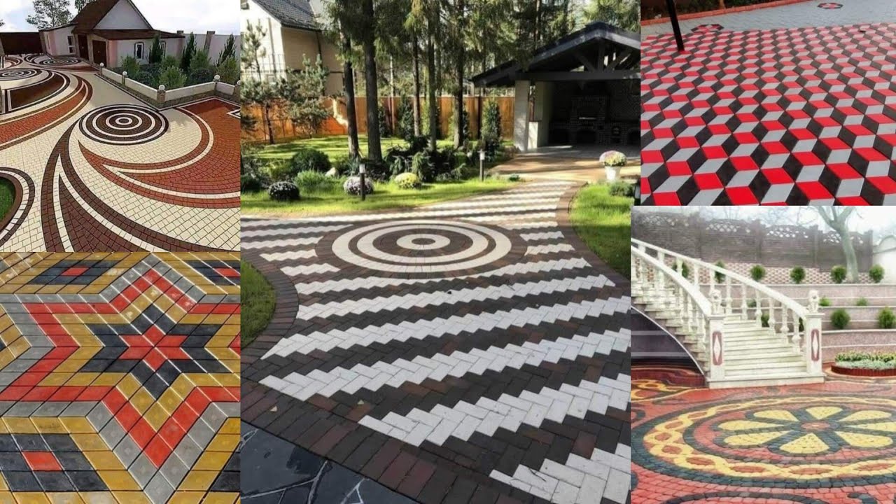 Latest Interlocking Floor tiles Ideas 2025 Best interlock peving Design ...