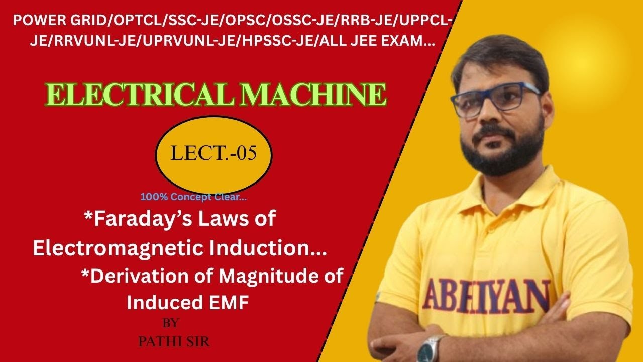 Electrical Machine for competitive Exam. LECT.- 05. By Pathi sir. RRB-JE,SSC-JE & ALL JEE EXAM ...