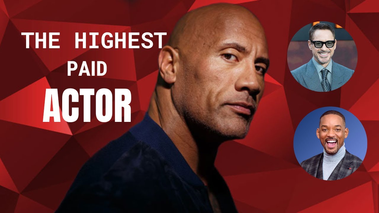 Dwayne Johnson Highest Paid Actor in History - YouTube