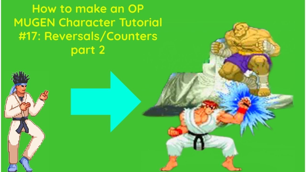 How to make an OP M.U.G.E.N Character #17 Part 2 #mugen - YouTube